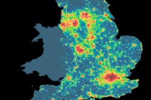 New interactive maps from CPRE reveal England’s darkest and most light ...